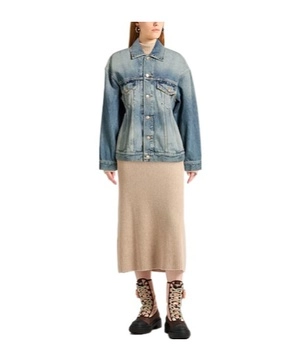 Balenciaga Longsleeve Buttonup Denim Jacket