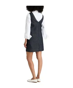 Brunello Cucinelli Denim Sleeveless Vneck Dress