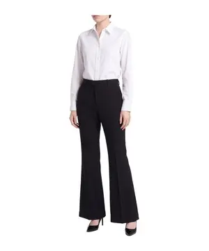 Balenciaga Solid-colored Flared Trousers