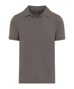 Giorgio Armani Short-sleeved Polo Shirt - Mole