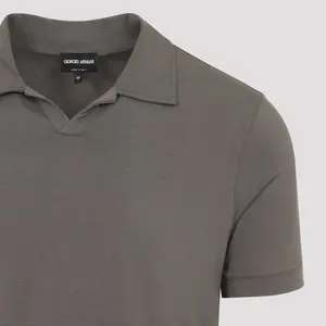 Giorgio Armani Short-sleeved Polo Shirt - Mole
