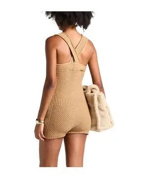Max Mara Knitted Plain Colour Playsuit - No