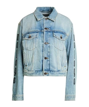 Balenciaga Mediumblue Denim Jacket - Blue
