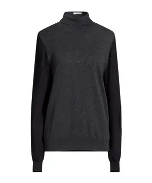 MAISON MARGIELA Two-tone Polo Necks - Grey