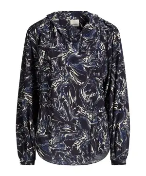 Isabel Marant Étoile Multicolor Chiffon Longsleeve Shirt - Blue