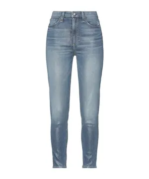 Rag & Bone Ripped Jeans - Blue