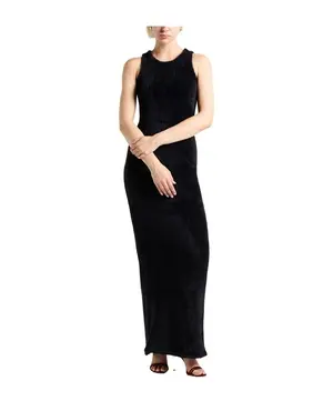 Saint Laurent Sleeveless Crewneck Dress