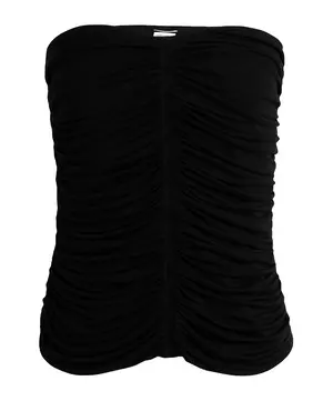 Saint Laurent Bandeau Tops - Black