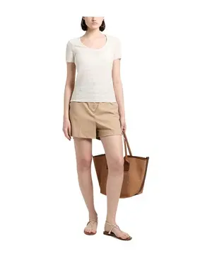 Rag & Bone Short Sleeve Scoop Neck T-shirt - No