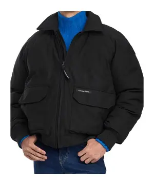 Canada Goose Logo Detail Zip-up Jacket