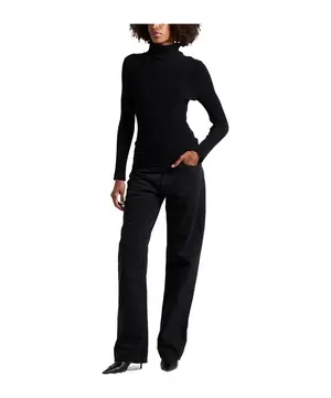 MAISON MARGIELA Plain Colour Denim Trousers