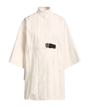 Max Mara Solid Color Cape Coat - No