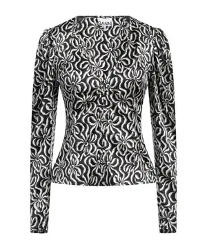 GANNI Two-tone Tops