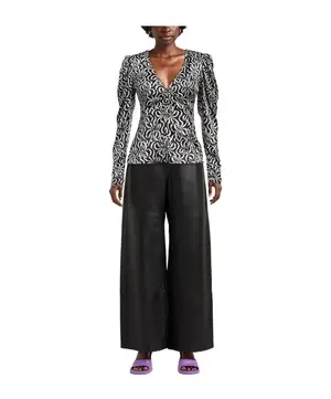 GANNI Two-tone Tops