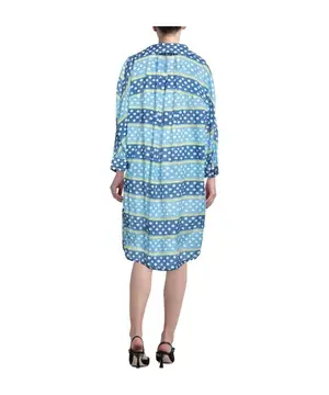 Marni Polka Dot Long-sleeve Dress