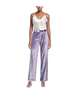 Rag & Bone Solid-colored Velvet Trousers