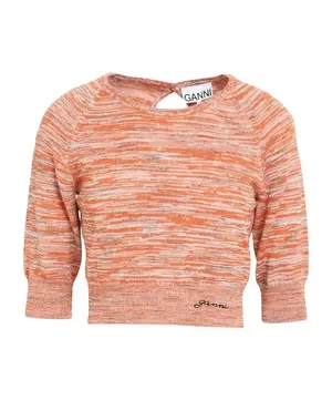 GANNI Multicolour Jumpers - Orange