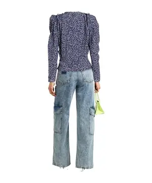 Isabel Marant Étoile Multicolored Chiffon Top