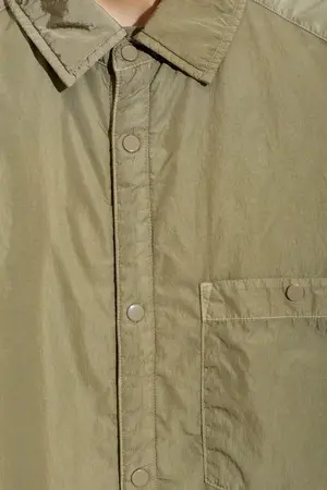 C.P. COMPANY Chrome-r Lens Padded Button Overshirt