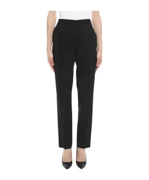 MAISON MARGIELA Solid-color Casual Trousers - Black