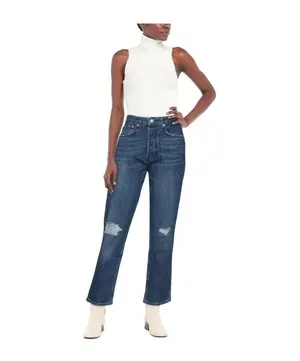Rag & Bone Mediumblue Straightleg Jeans