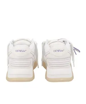 Off-White Round-toe Sneakers