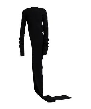 Rick Owens Solidcolor Mediumthick Knit Sweater - Black