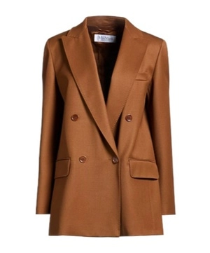 Max Mara Doublebreasted Blazer - Brown