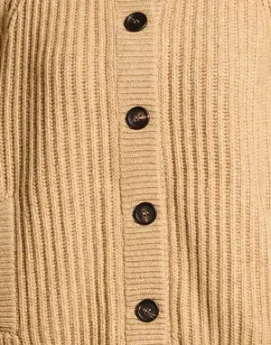 Brunello Cucinelli Melange Cashmere Knit Cardigan