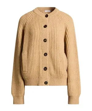 Brunello Cucinelli Lange Cardigans - Nude