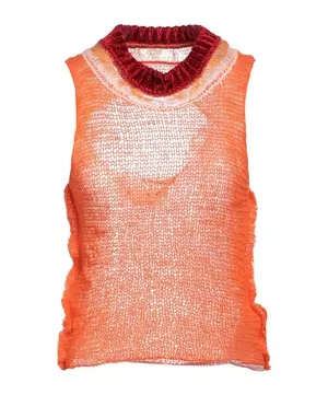 Marni Colorful Sleeveless Knit Top - Orange