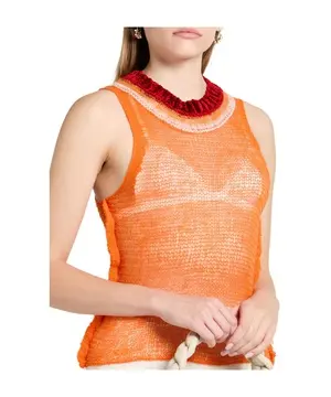 Marni Colorful Sleeveless Knit Top