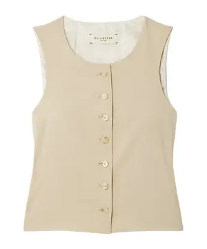 KALLMEYER Wool-blend Vest - Nude