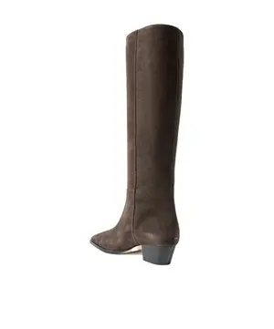 AeydĒ Solid Color Suede Knee Boots