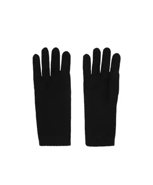 Johnstons Of Elgin Cashmere Gloves - Black