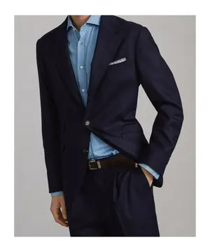 Brunello Cucinelli Single-breasted Wool Blazer