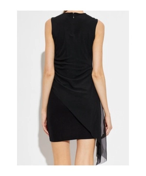 ALLSAINTS Sleeveless Ruched Asymmetric Mini Dress