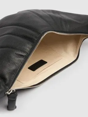 LEMAIRE Longstrap Crescent Bag - Black