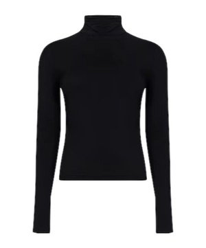 Rag & Bone Solidcolor Longsleeve Turtleneck Tshirt - Black