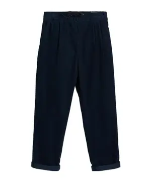Brunello Cucinelli Pleated Velvet Jogger Trousers - Black