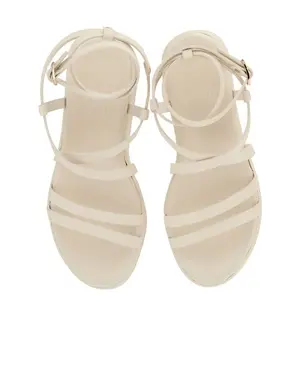 ANCIENT GREEK SANDALS Logo Flat Sandals
