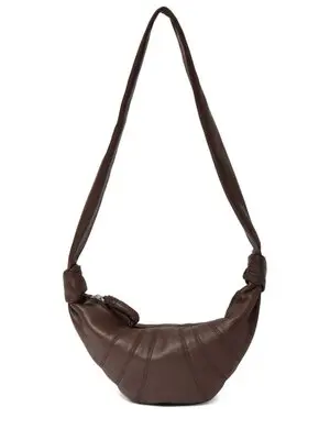 LEMAIRE Longstrap Crescent Bag - Brown