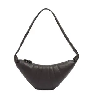 LEMAIRE Longstrap Crescent Bag - Black