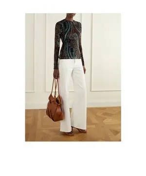 Ulla Johnson Charlotte Woven Leather Shoulder Bag