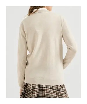 Brunello Cucinelli Cashmere Sweater With Monili