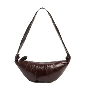 LEMAIRE Longstrap Crescent Bag - Black