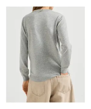 Brunello Cucinelli Cashmere Sweater With Monili