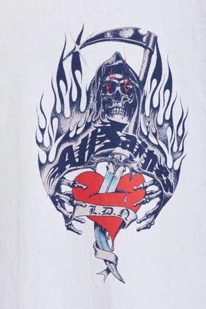 ALLSAINTS Skull Heart Graphic Short Sleeve T-shirt