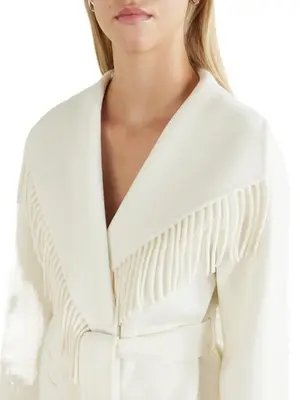 Simkhai Rowen Fringe Jacket - No