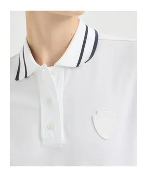 Brunello Cucinelli Stretch-cotton Piqué Polo Shirt With Logo